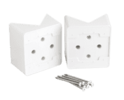 Vinyl Post Sleeve - 2x4-in x 120-in - Screen Porch Living