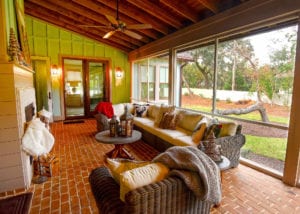 Screen Wall Post - 8 ft - Screen Porch Living