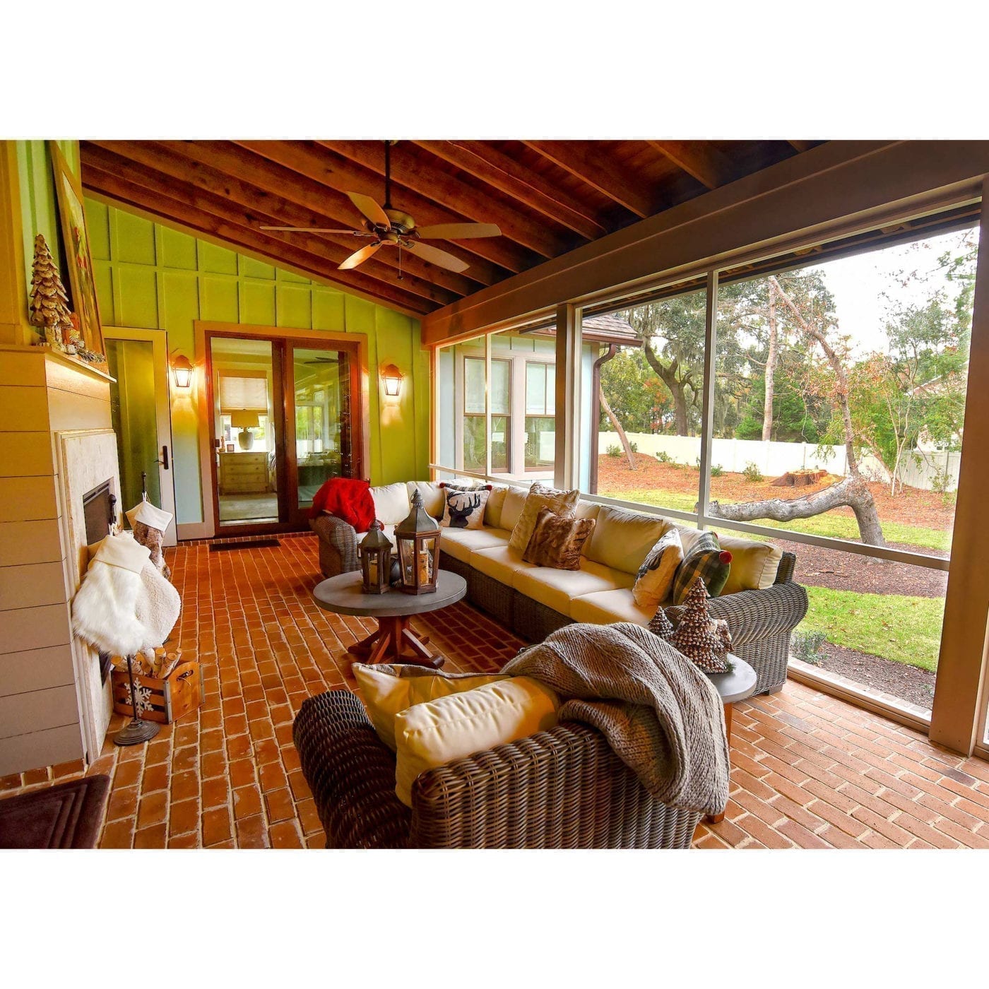 Screen Wall Perimeter - 10 ft - Screen Porch Living