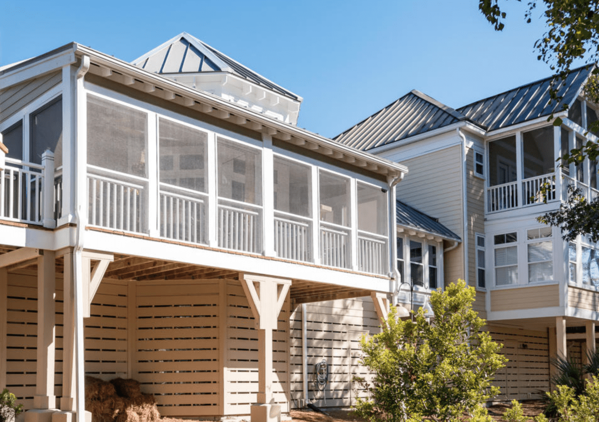 Exterior Design Photos - Screen Porch Living