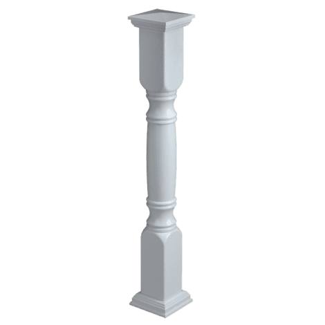 Aluminum Post Collars - Screen Porch Living