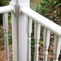 Vinyl Post Sleeve - 2x4-in x 120-in - Screen Porch Living