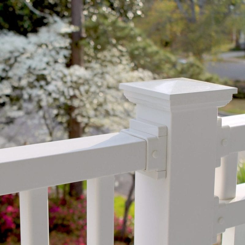Vinyl Straight Rail Bracket Kit - Classic, Architectural, Verona ...