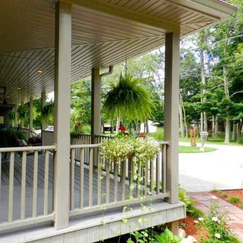 Smooth Structural Post - Screen Porch Living