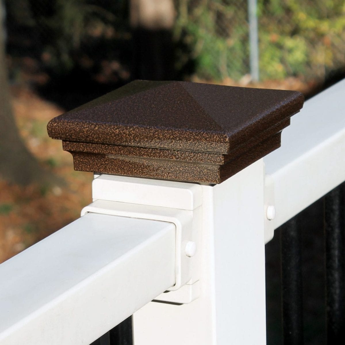 Neptune Designer Post Cap - Screen Porch Living