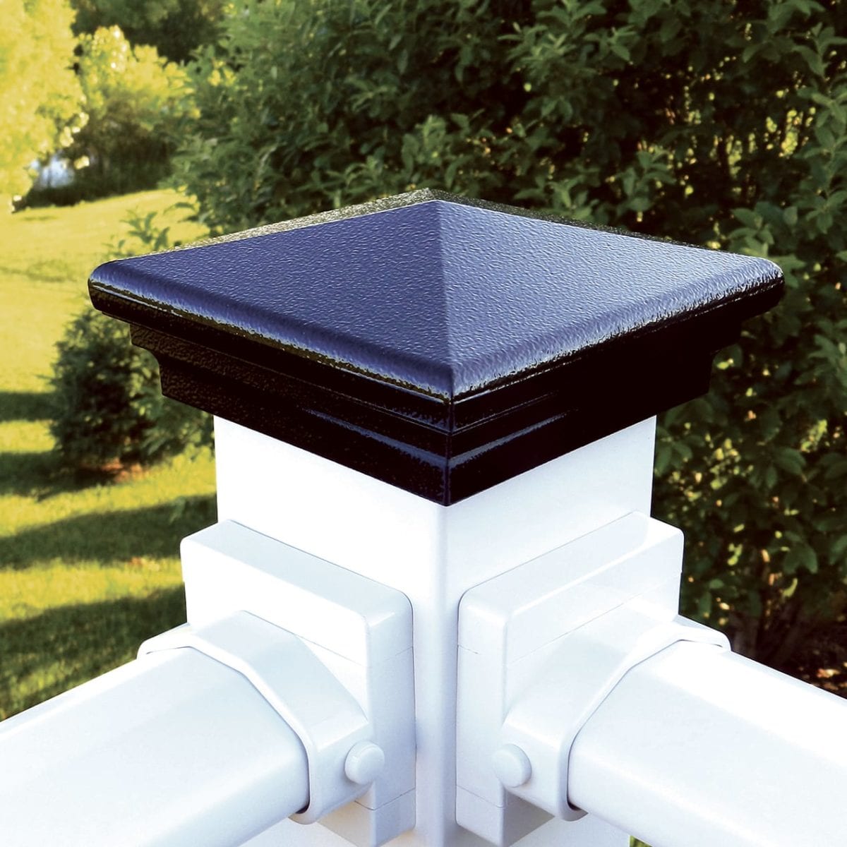 Neptune Designer Post Cap - Screen Porch Living