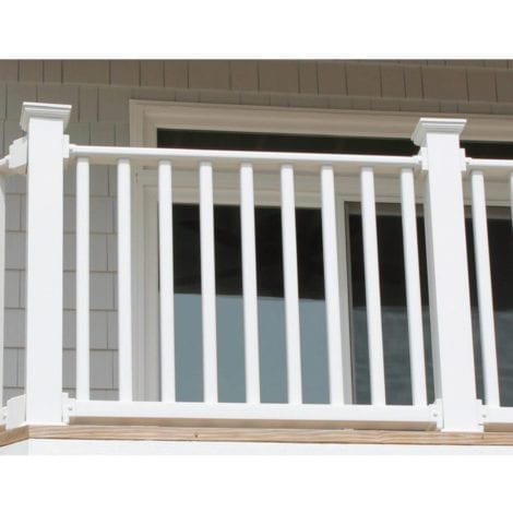 Vinyl Post Sleeve - 2x4-in x 120-in - Screen Porch Living