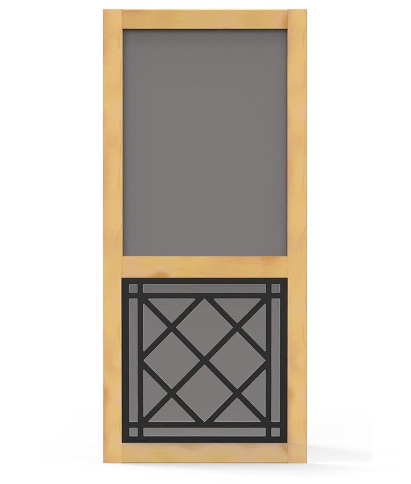 WoodCraft Solid Wood Screen Door - Screen Porch Living