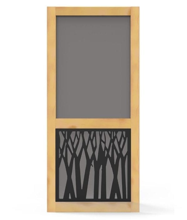 WoodCraft Solid Wood Screen Door - Screen Porch Living