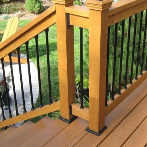 Aluminum Post Collars - Screen Porch Living
